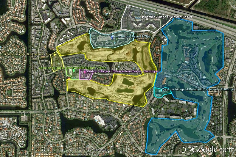The Florida Golf Course Seeker: Bonaventure Country Club - West Course