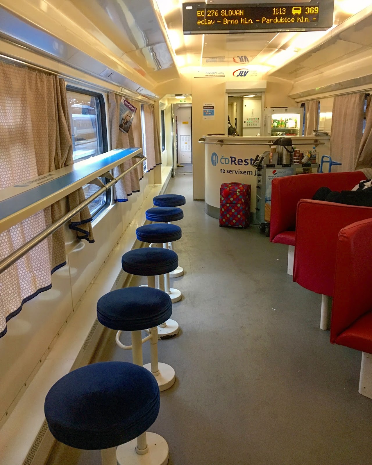 First Class Ceske Drahy Budapest to Prague - Travel is my favorite Sport