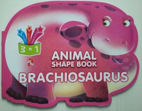 Animal Shape Book: Brachiosaurus - Hab Ilmu