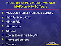 Sports and ACL Injuries: MOON ACL Reconstruction Award Winning Study