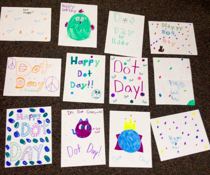 The Library Voice: New Dot Day Posters and Sayings To Share!
