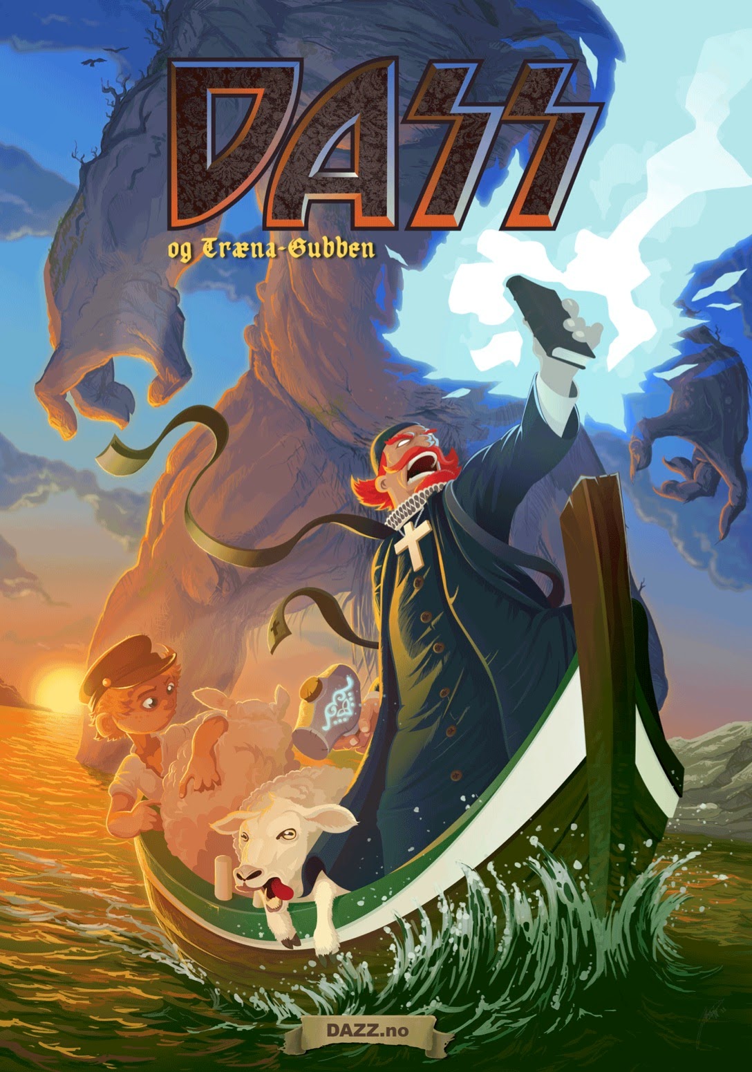 Walter Wehus: Dass og Træna-Gubben, Dass Møter Sjamanen på Mo