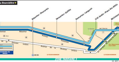 Les Tramways,Métro,RER,Bus de la RATP: Bus 595