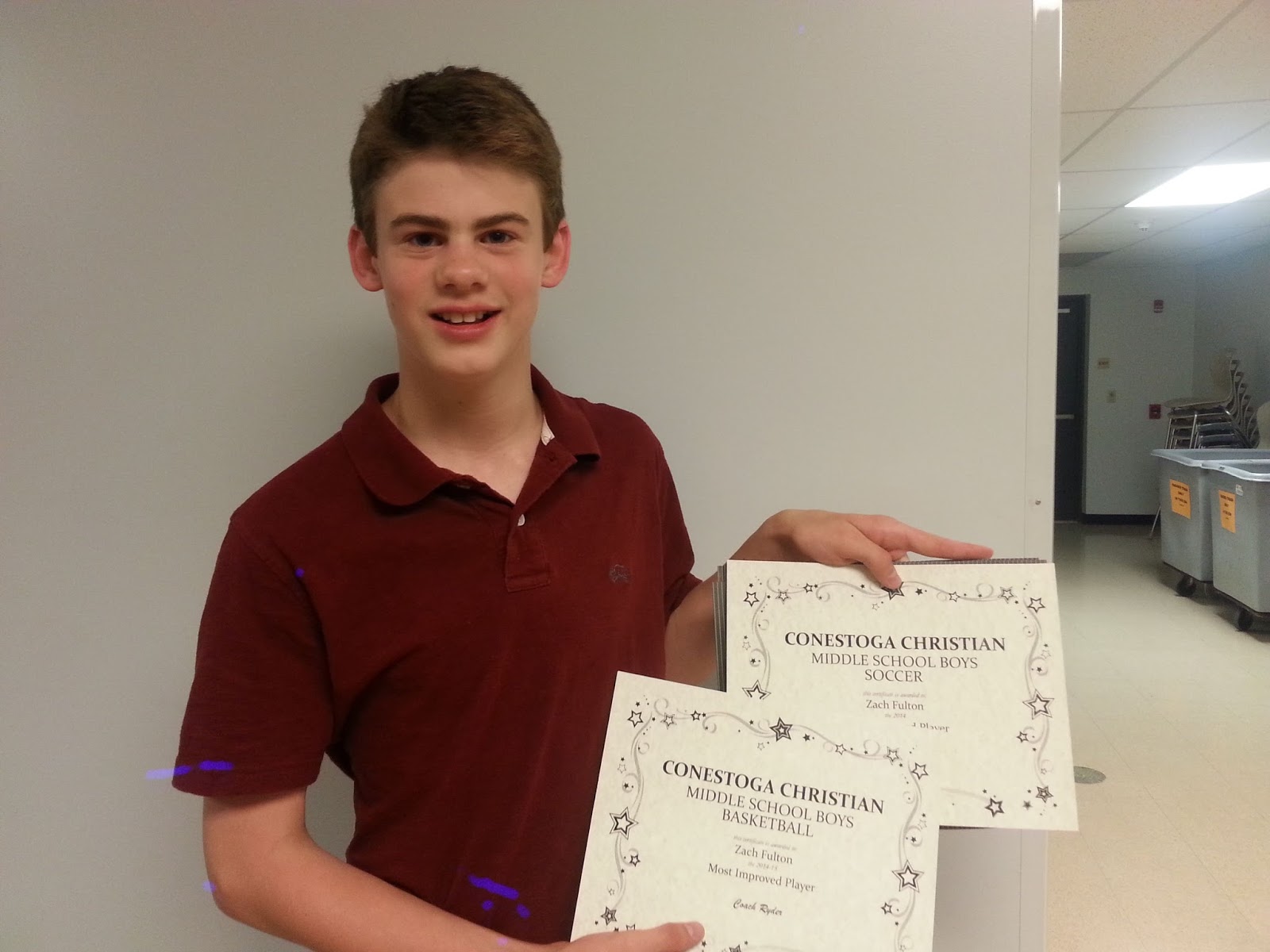 CCS Athletics: Middle School Awards Reception Recap