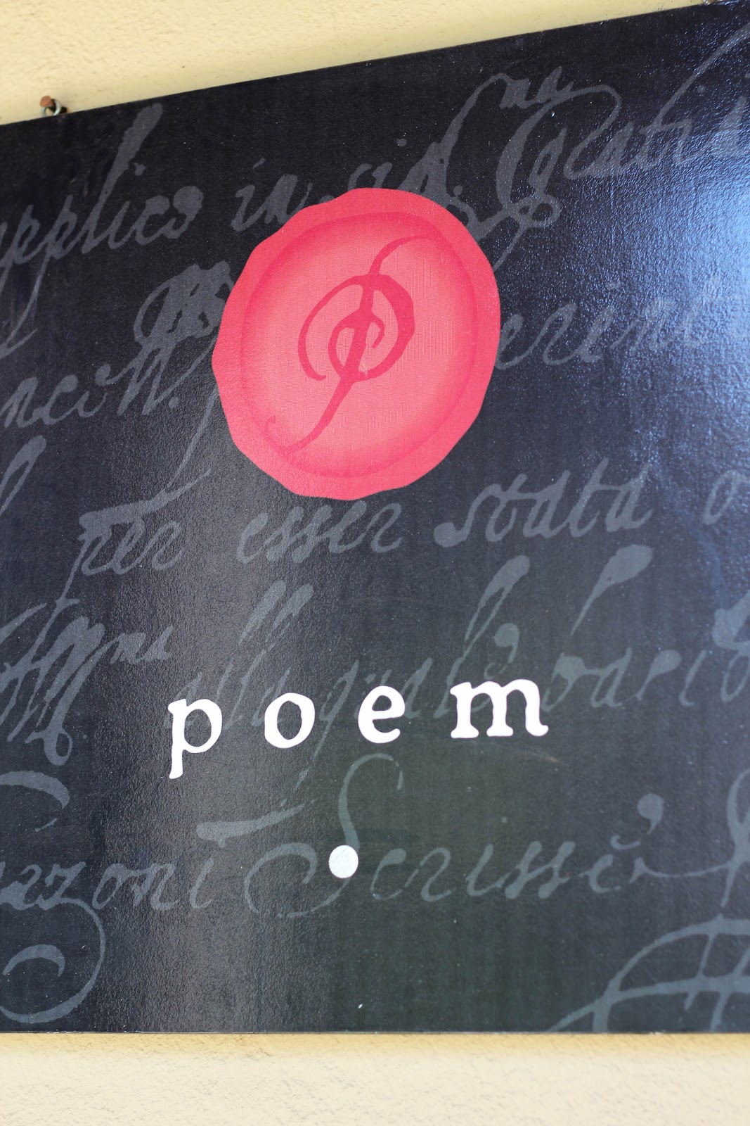 Chasing Santa Fe: Poem is a Gem...