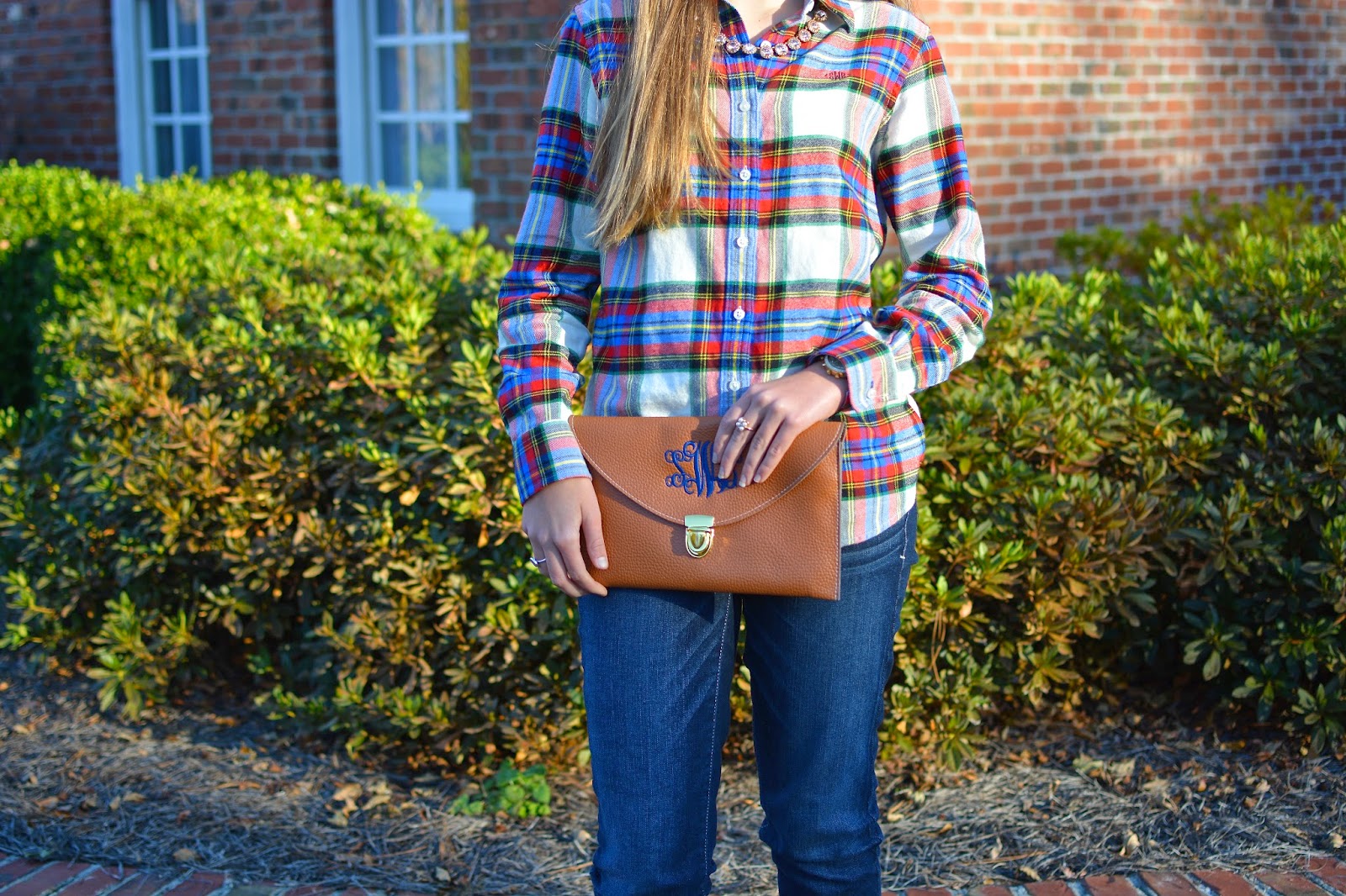clad in plaid | Poised and Preppy: clad in plaid