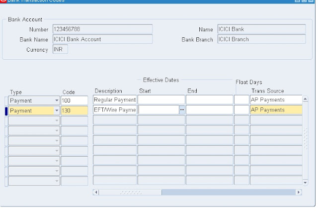 Bank Statement Loader in R12 | Oracle Techno & Functional