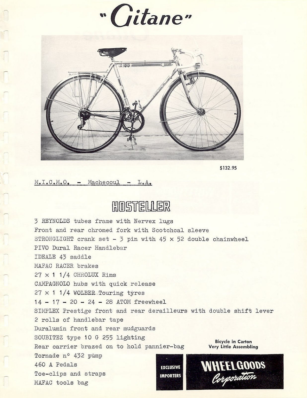 "Randoneur": 3. GITANE