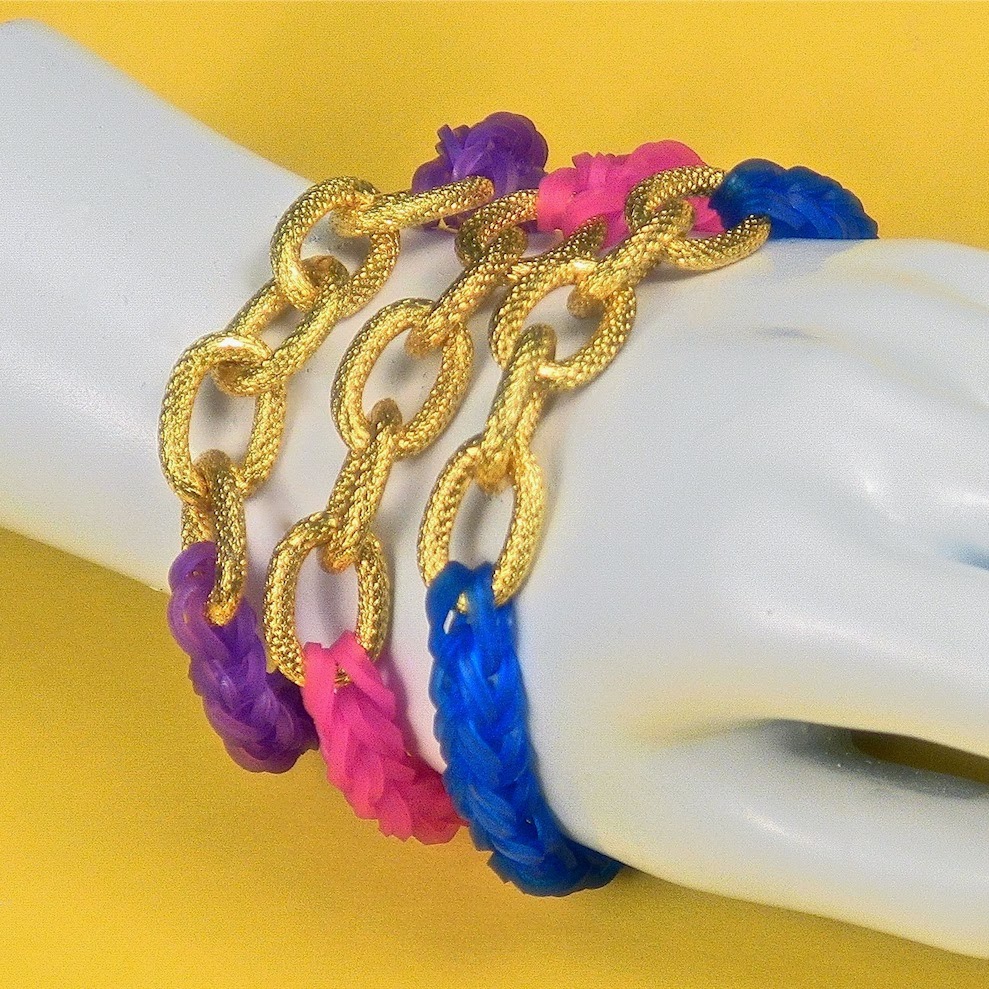 Mark Montano: Super Chic Chain Rainbow Loom Bracelets