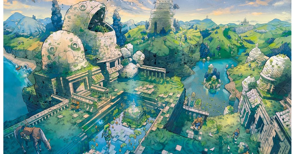 The Geeky Nerfherder: #CoolArt: 'The Journey Begins' by Mathieu Bablet