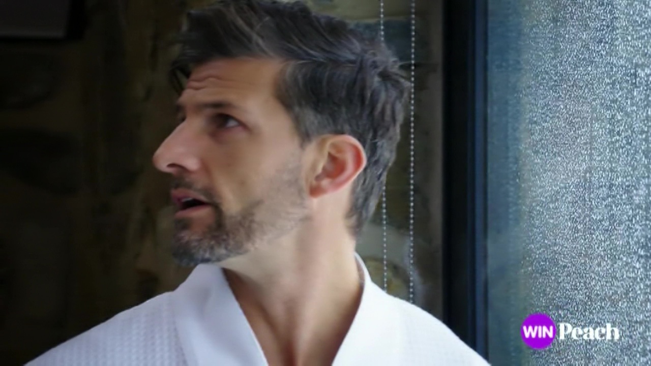 ausCAPS: Tim Robards shirtless in Neighbours