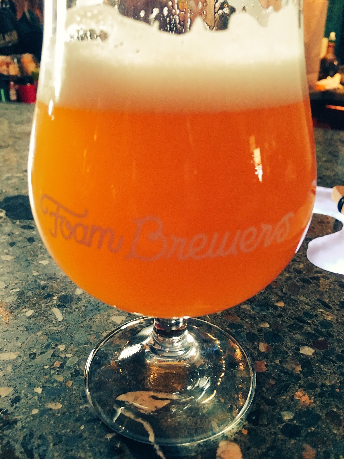 A Crafty Look: Beer Blog: Burlington Beer Elaborate Metaphor Pale Ale