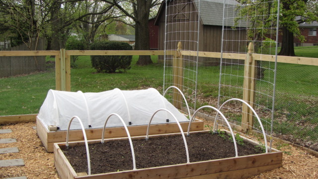 Following the Master Gardener: Making Floating Row Covers