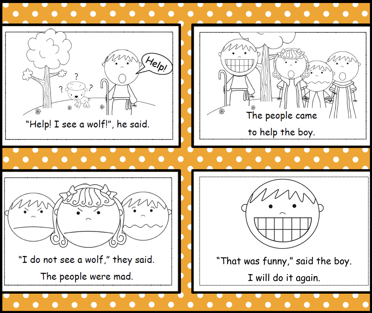 The Boy Who Cried Wolf Activities & Other Fables {Plus, a FREE download ...