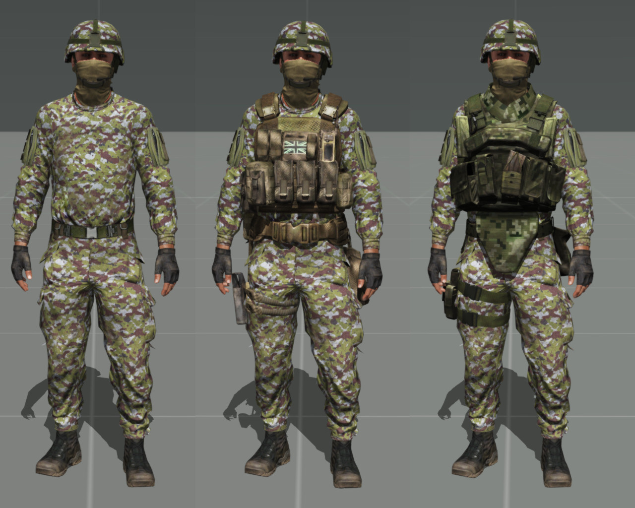 Arma 3 用 Gorka ユニフォーム アドオンに新しい迷彩など | 弱者の日記^^ - Arma 3 MODとアドオン紹介