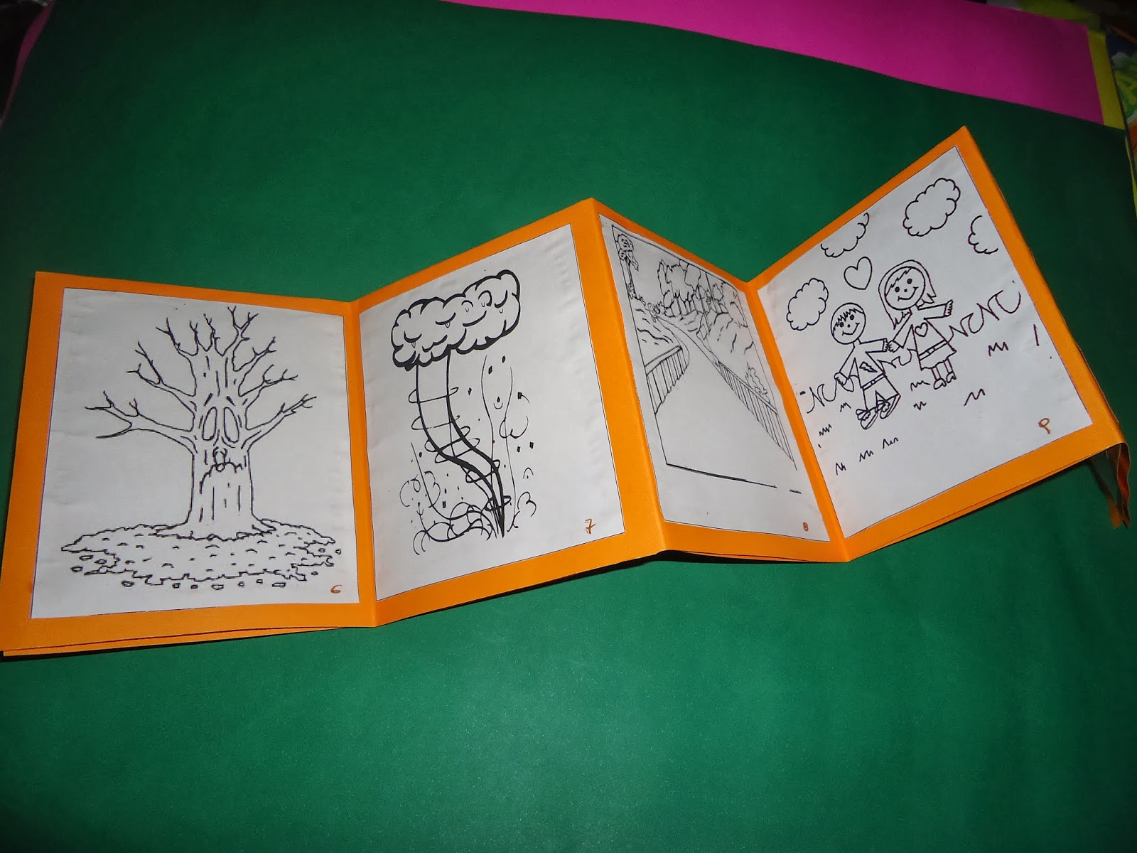 Aprendizaje Familiar: Libro Plegable para Memorizar