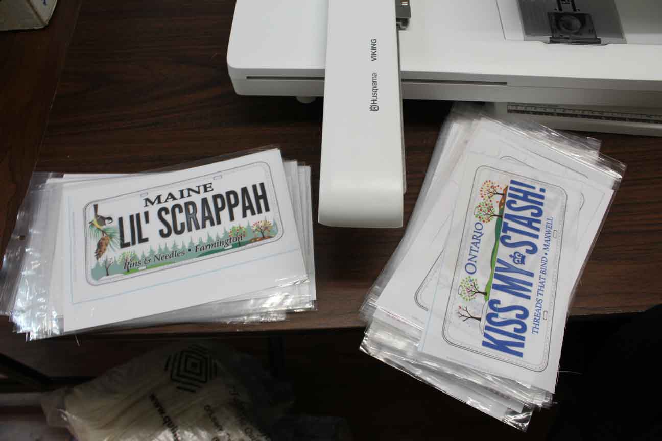 Crazy Quilter on a Bike!: Row by Row REVEAL