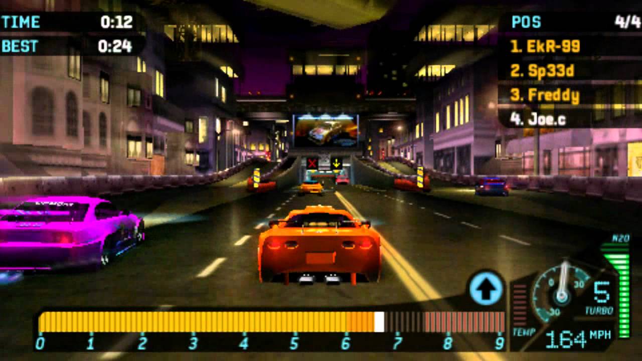Need For Speed Underground Rivals ISO - pspiso-gamez