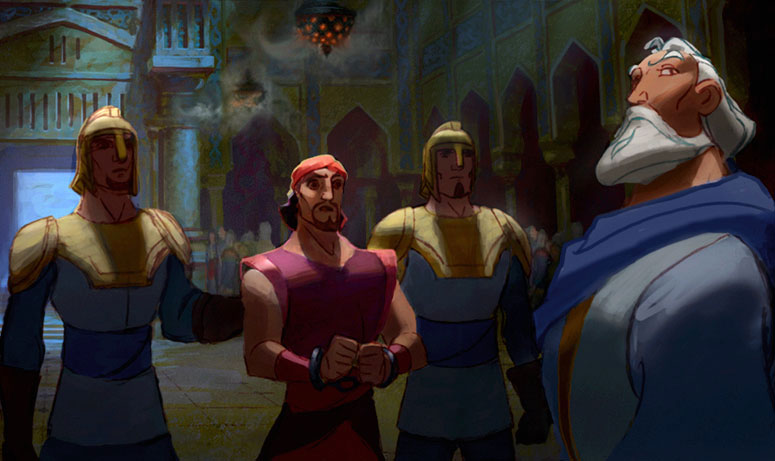 Living Lines Library: Sinbad: Legend of the Seven Seas (2003) - Color Keys