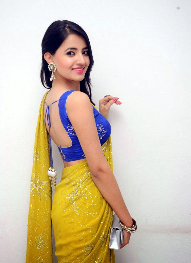 CAP: Actress Ruksar Meer Cute Stills in Yellow Saree