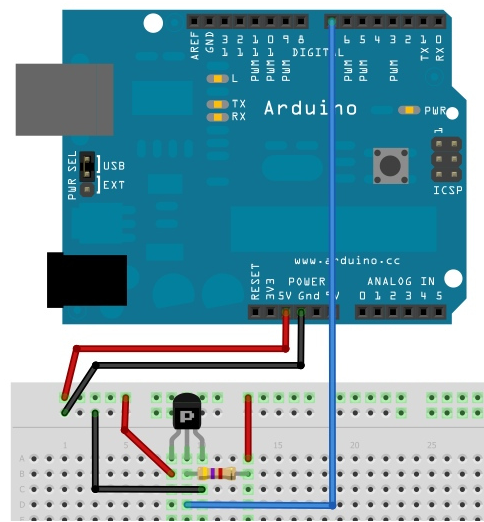 piczkowski: Arduino ds18b20 termometer