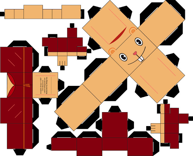 De cubeecraft y algo más: Cubeecraft Happy Tree Friends