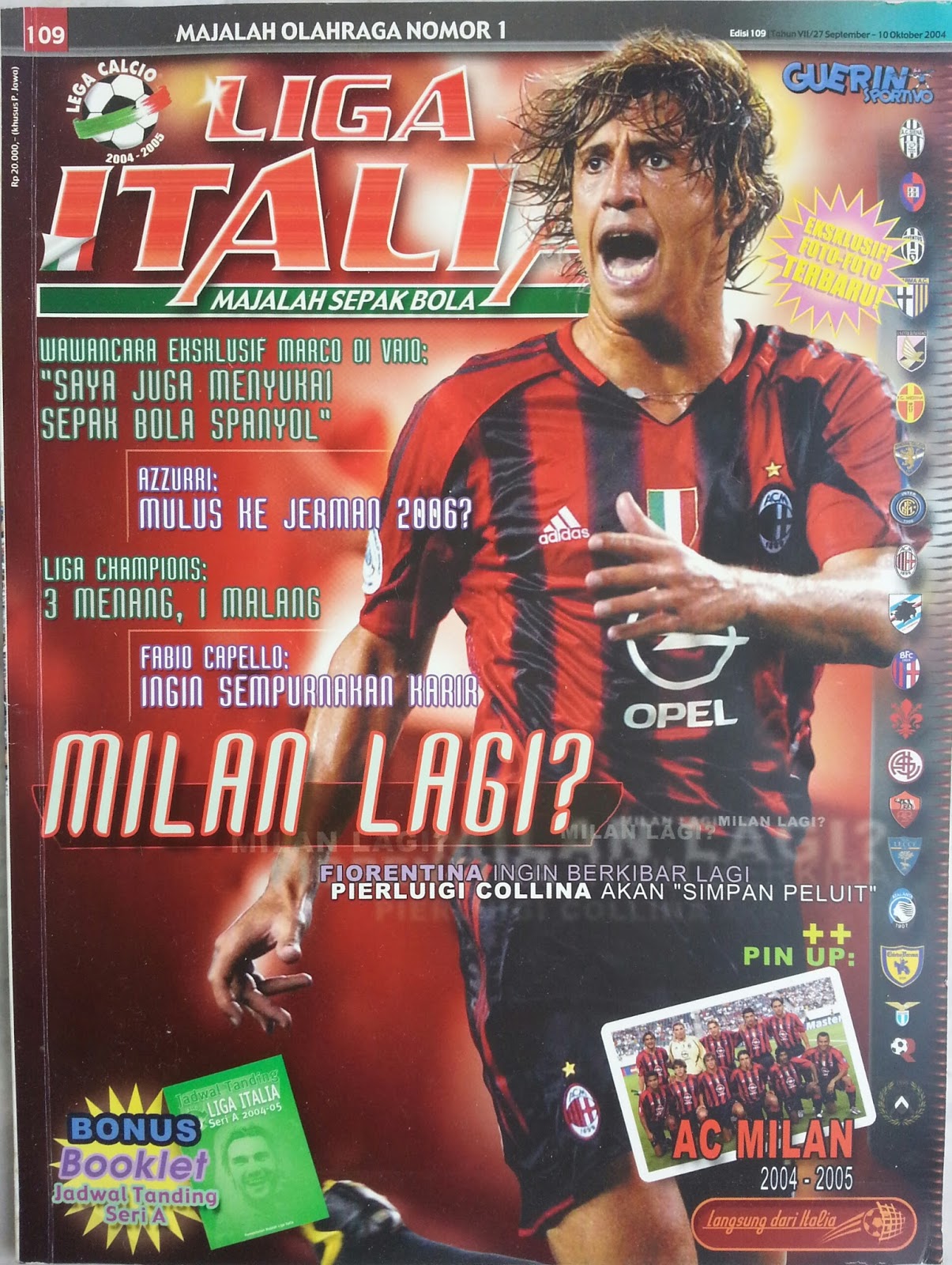MAJALAH LIGA ITALIA: MILAN LAGI?