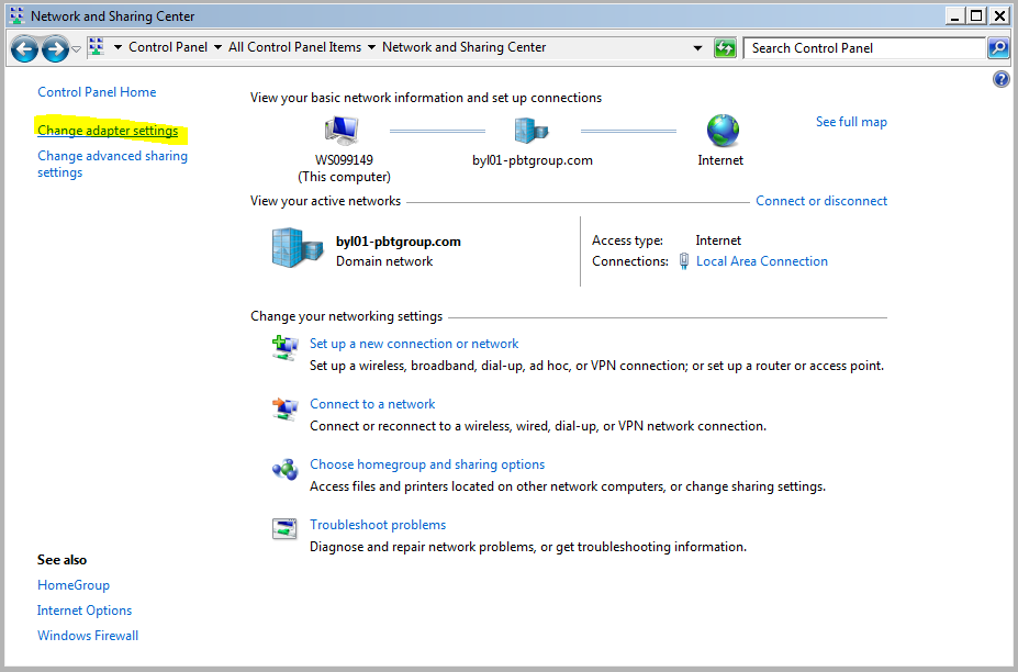 Cara setting IP address pada windows 7 static