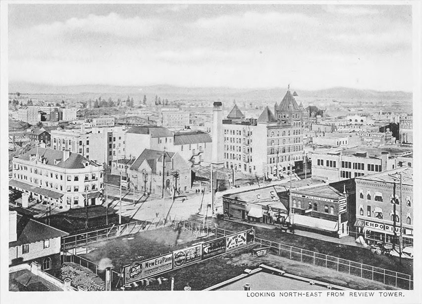 Vintage Spokane: Spokesman Review Building
