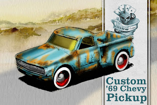 HWCustom: '69 Chevy Custom - Rat Style