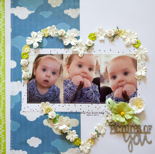 Creative Mayhem: Baby Layouts using multilple photos