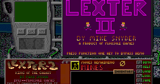 JUEGOS LIBERADOS: LEXTER 2: KING OF THE GALAXY!