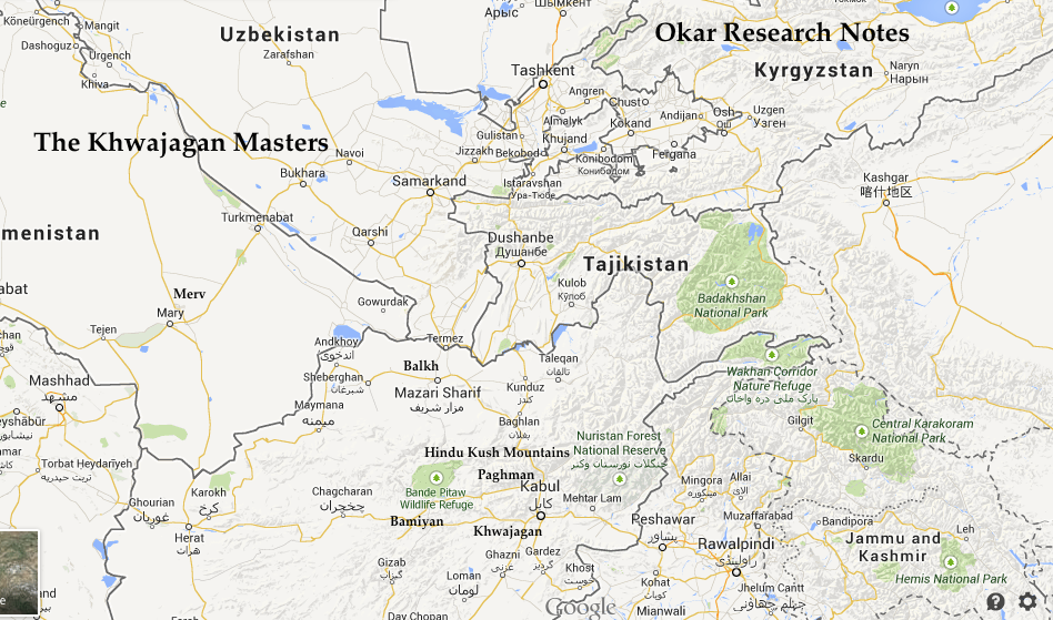 Okar Research: The Khwajagan Sufi Masters & Balkh (8th C. AD)