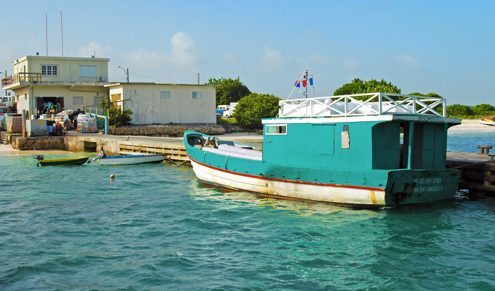 THUMBNAIL TRAVELER: BLOWING POINT, ANGUILLA -- DOCKSIDE