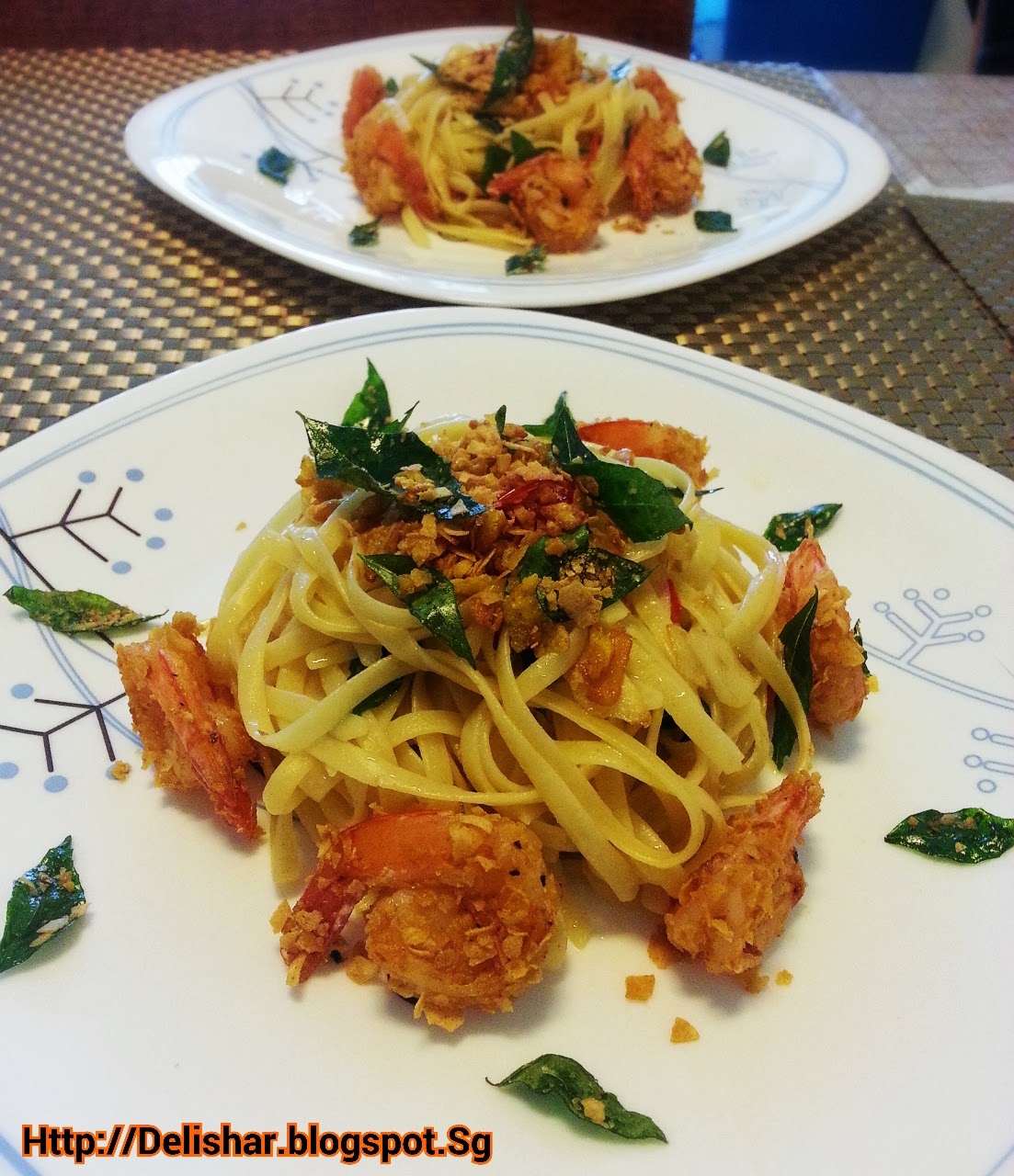 Cereal Prawns (Healthier version) - Delishar | Singapore Cooking ...