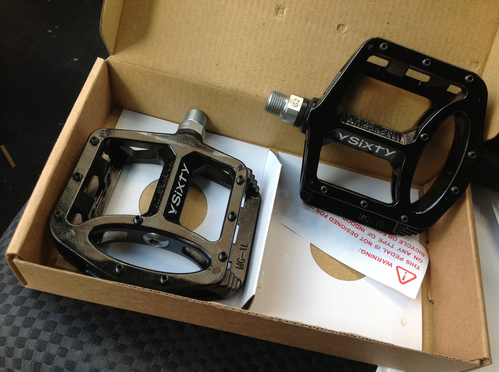 Rural-Urban Fringe: V-Sixty Magnesium Pedals