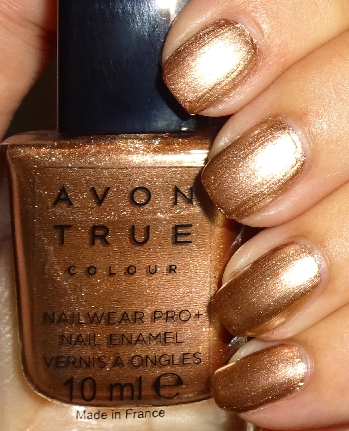 Wendy's Delights: Avon True Colour Nail Enamel - Copper Gleam