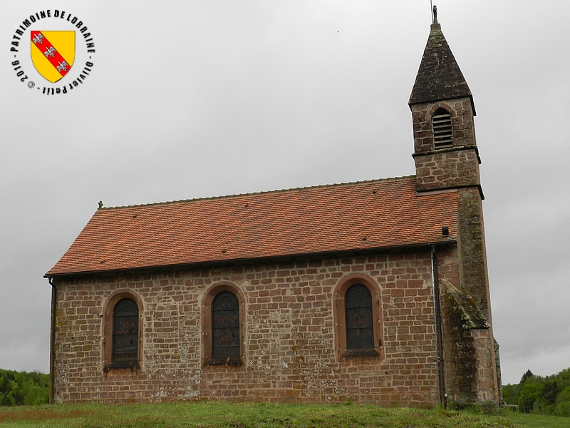 PATRIMOINE DE LORRAINE: SAINT-QUIRIN (57) - Chapelle haute (XIe-XXe ...