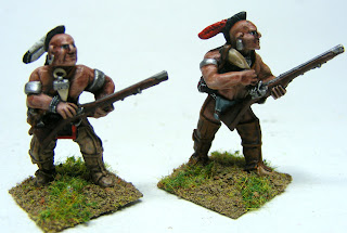 Evil Bob's Miniature Painting: French & Indian War Indians from ...