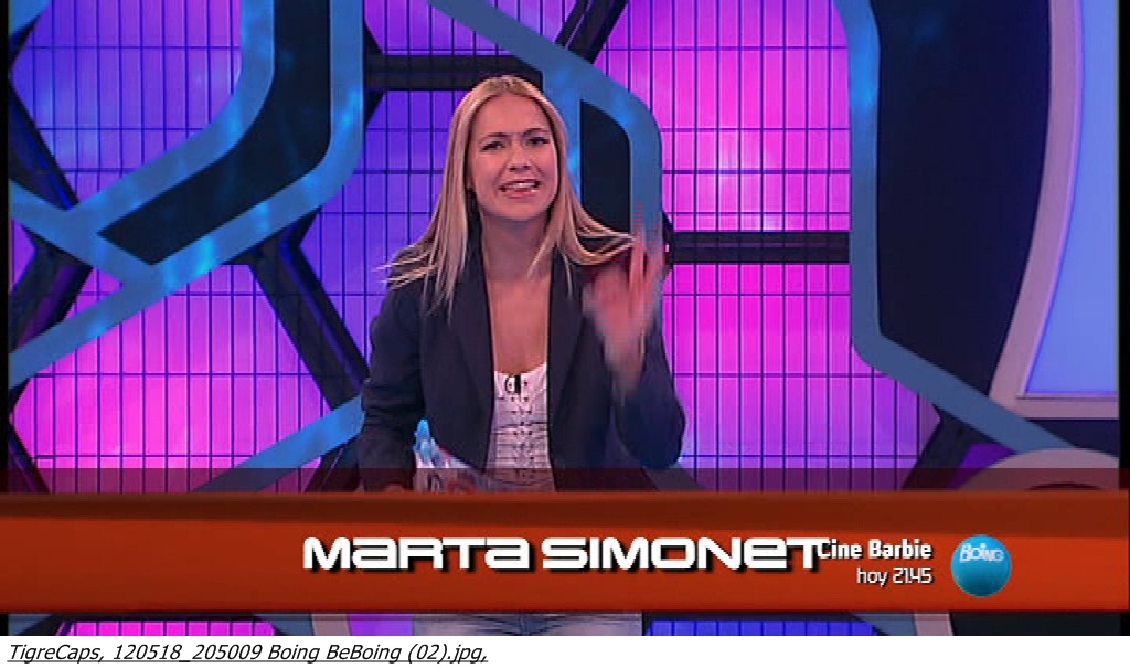 El Baúl de las Famosas: Marta Simonet ''Be boing'' 18/05