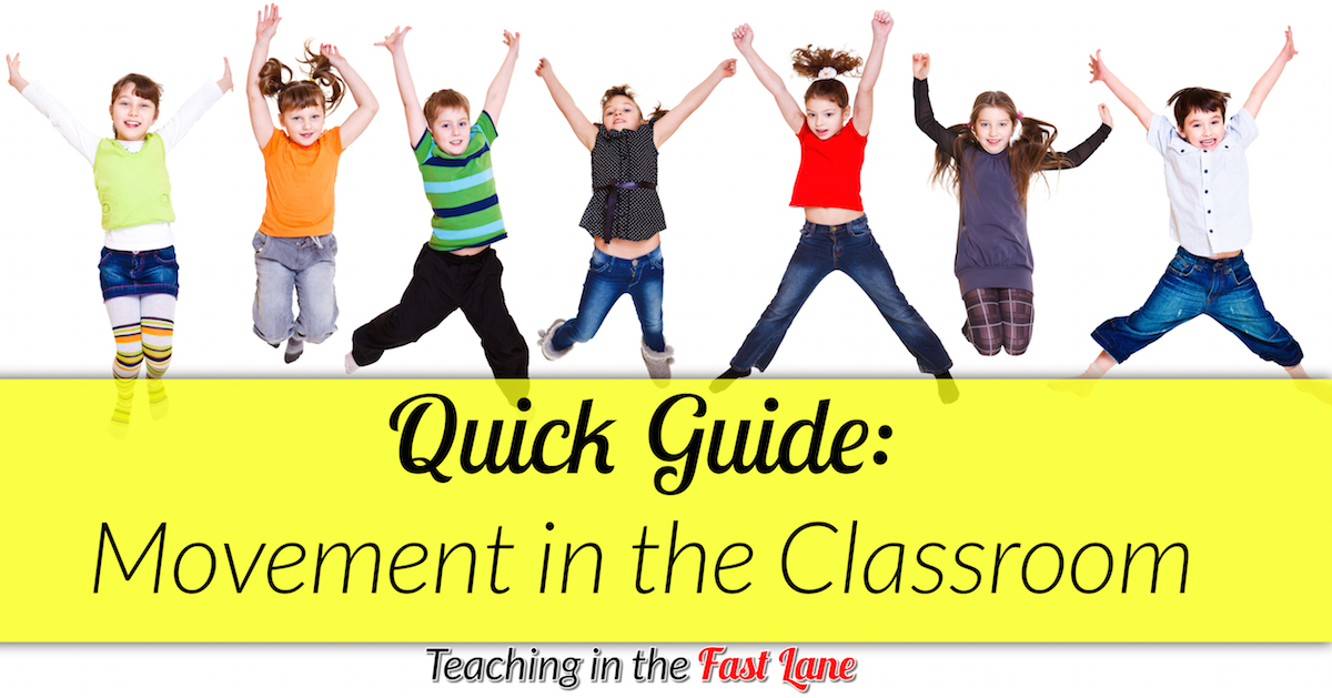 Movement in the Classroom: Strategies to Get Students Out of Their Seats