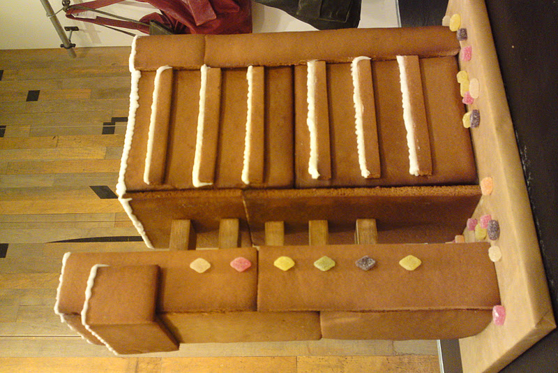 Styling and Salvage: Trellick Tower gingerbread house & bird table ...