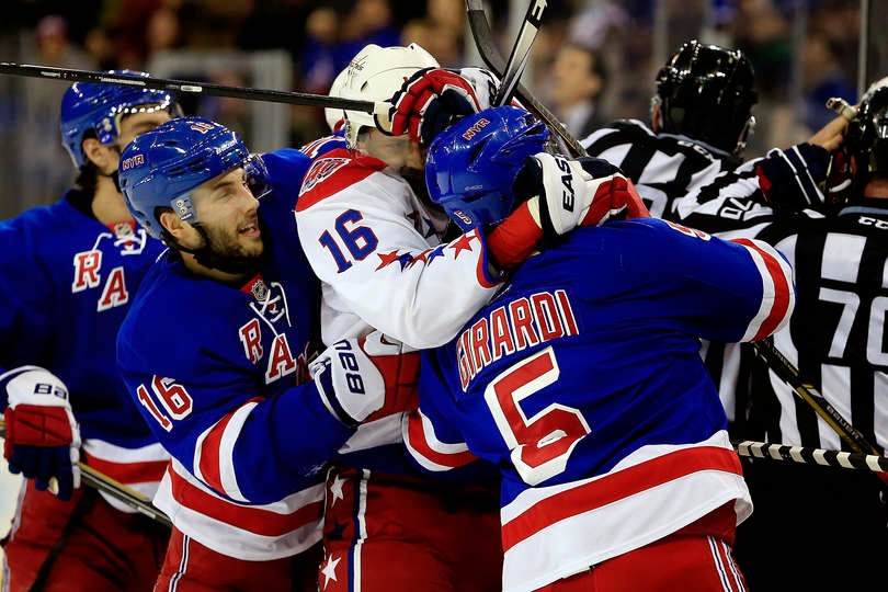 Playoffide 2. ring: New York Rangers vs Washington Capitals ~ NHL iga kell