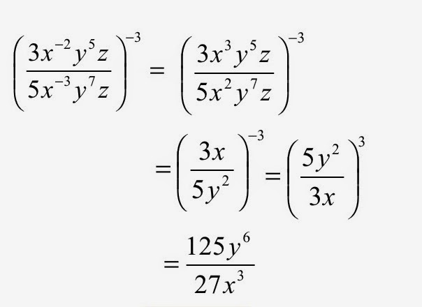 TEORIA DE EXPONENTES: DEFINICIÓN Y DIFERENTES TIPOS DE EXPONENTES