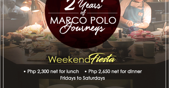Manila Shopper: Marco Polo 2nd Anniversary Buffet Promo: July 2016