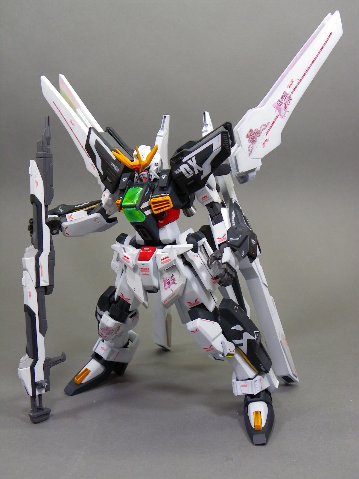 GUNDAM GUY: 1/100 GX-9901-DX Gundam Double X 'White Lotus' - Custom Build
