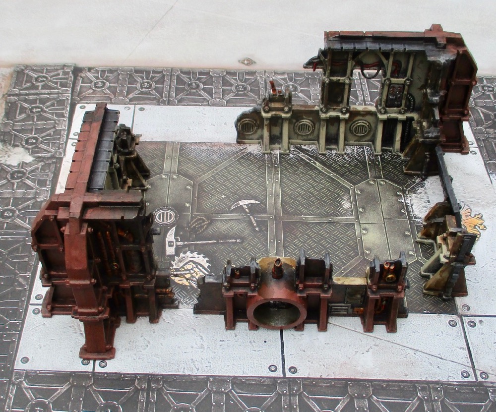 Tim's Miniature Wargaming Blog: Moon Base Klaisus - STC -Ryza Pattern Ruins