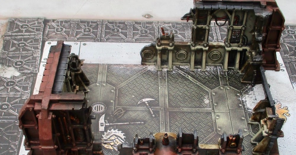 Tim's Miniature Wargaming Blog: Moon Base Klaisus - STC -Ryza Pattern Ruins