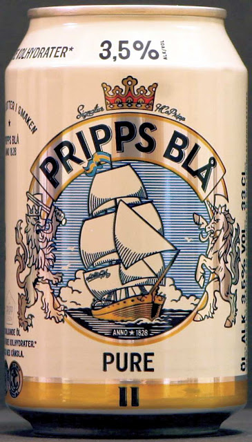 Burk-Bloggen: Pripps Blå Pure 3,5% : ny variant