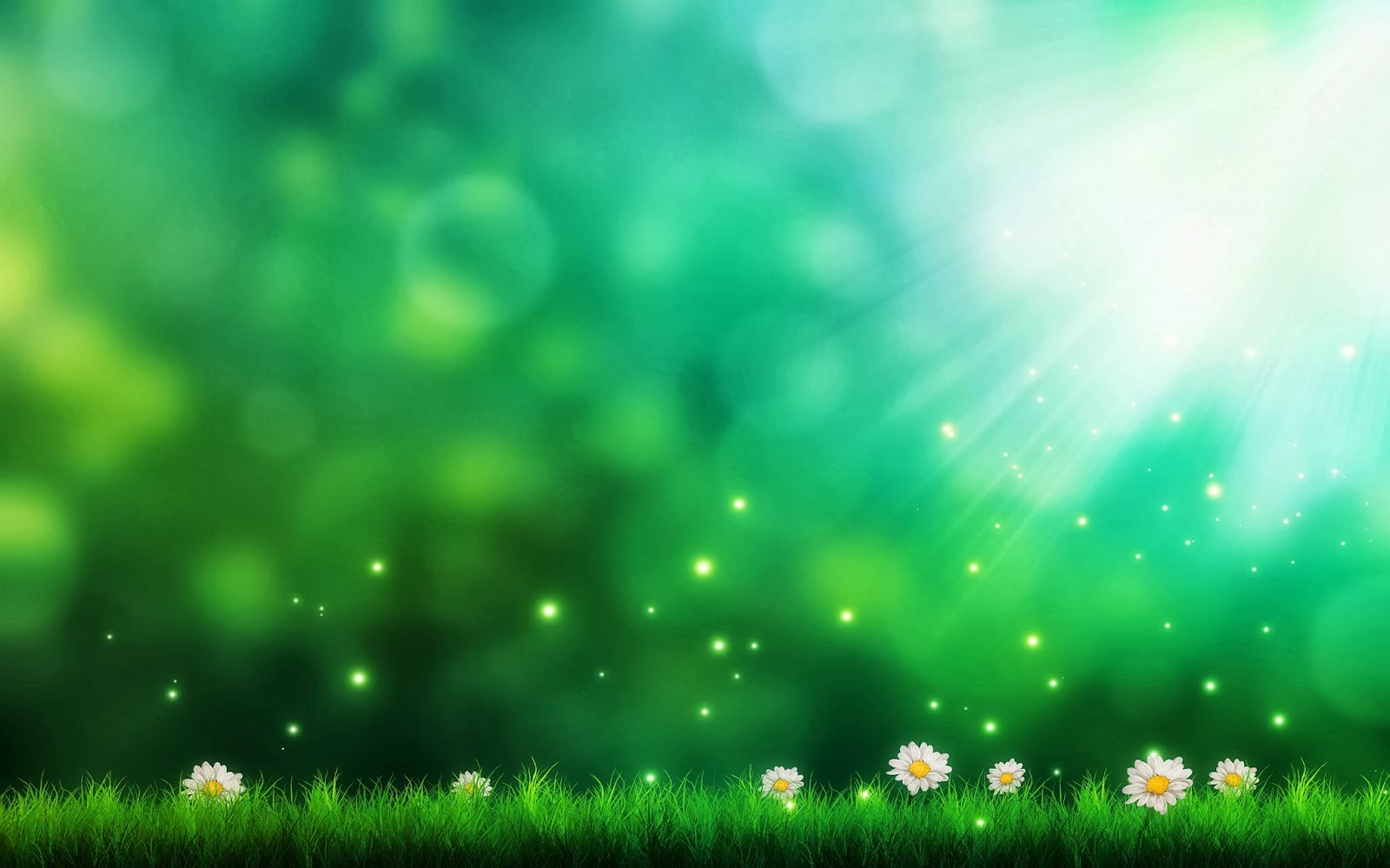 HD Wallpapers Desktop: Green Background HD DeskTop Wallpapers